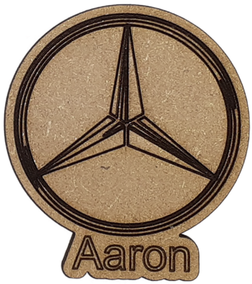 STI2D.net - Magnet - Logo Mercedes personnalisable